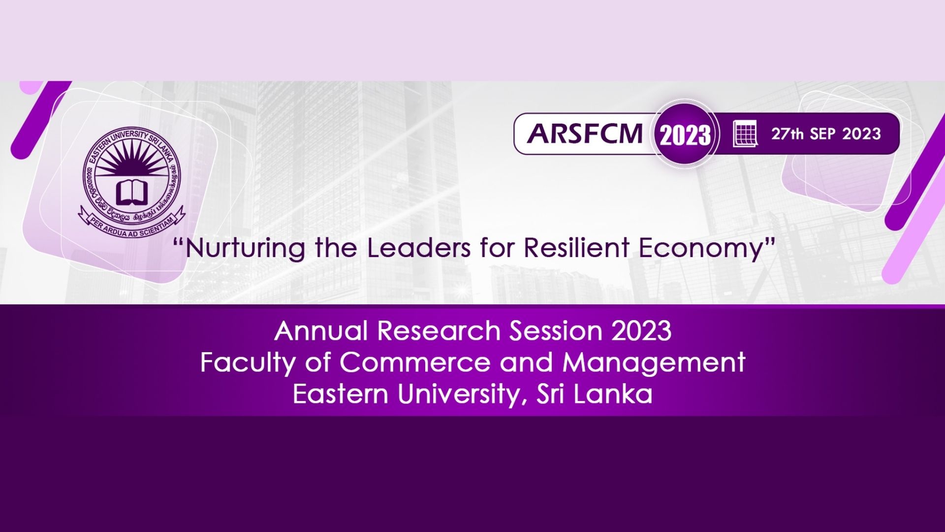 Welcome to Faculty of Commerce and Management | Faculty of Commerce and ...